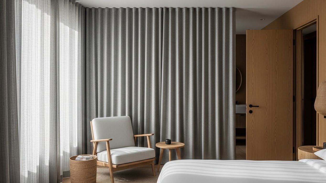 20 Elegant Tall-Window Bedroom Curtains That Add Height & Flow